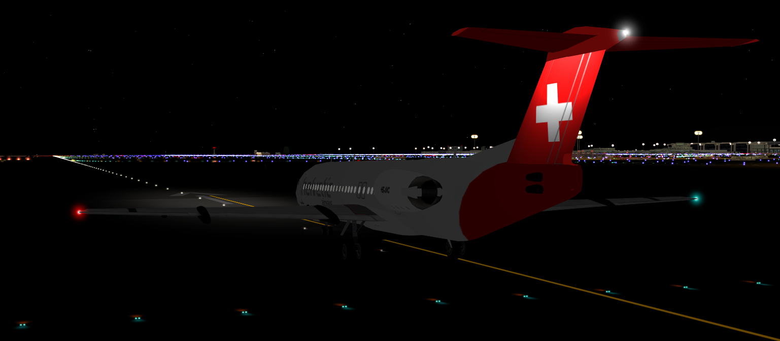 F100 Helvetic Airways (white & red) - Aircraft Skins - Liveries - X ...