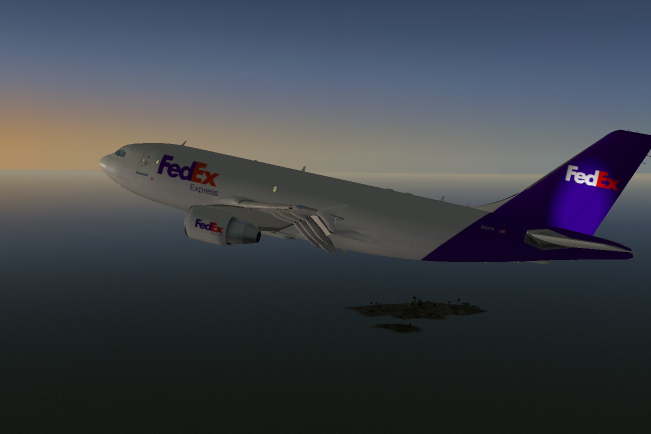 new A310-200 FEDEX - Aircraft Skins - Liveries - X-Plane.Org Forum
