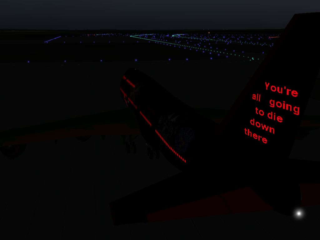 SSG Boeing 747-8 resident evil skin - Aircraft Skins - Liveries - X ...