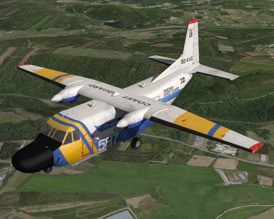 CASA-212-200 COAST GUARD - Civilian Fixed-Wing Light Aircraft 1946 and ...
