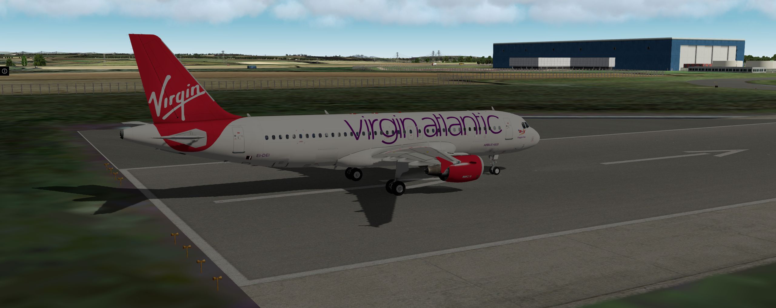 Jar Design A320 Virgin Little Red - X Plane Dedicated - Aircraft Skins ...