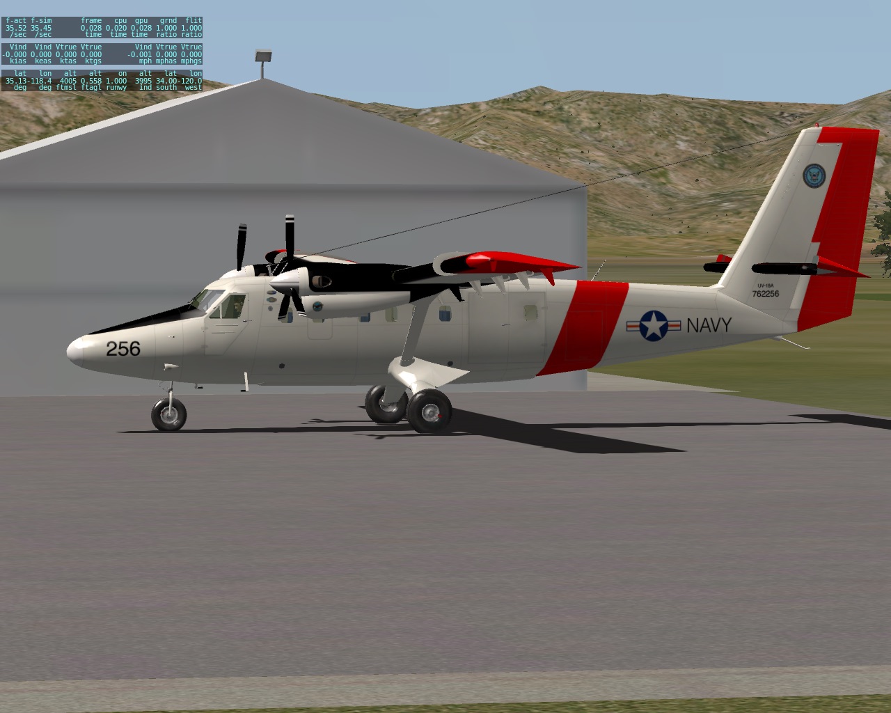 NAVY CIRPAS UV-18A Livery for Pedrovl's DHC-6 Twin Otter - Aircraft ...