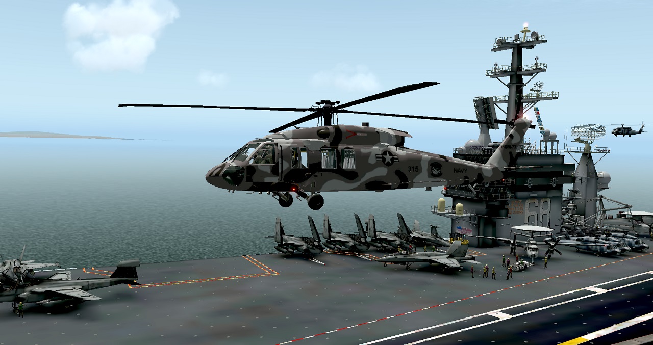 US Navy Seahawk Liveries for the BFDG UH-60 - Aircraft Skins - Liveries ...