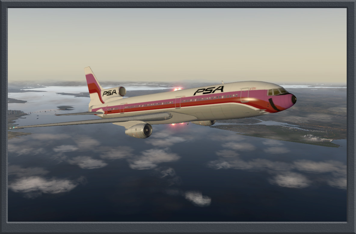 Pacific Southwest Airlines (PSA) Skin for Lockheed L-1011 Tristar ...