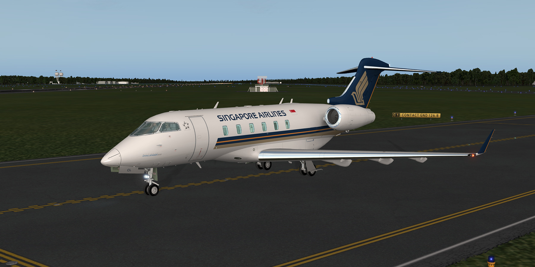 Singapore Airlines Livery for DDenn's Challenger 300 - Challenger 300 ...