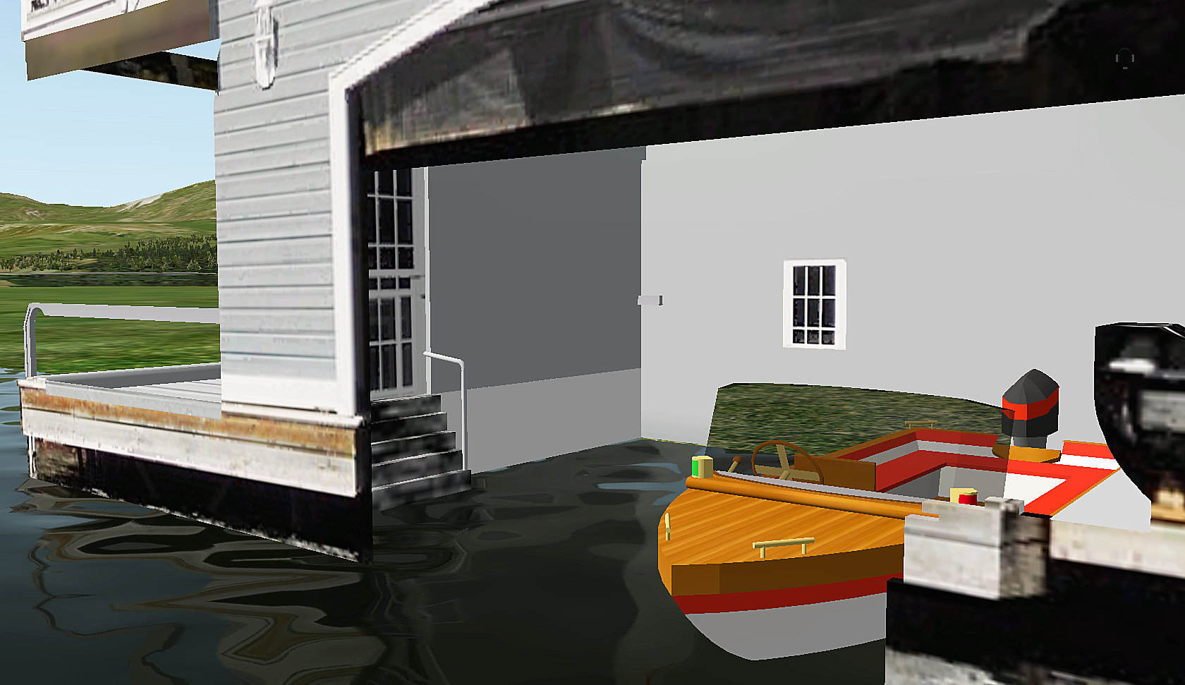 Colonial Style Boat House - Objects - X-Plane.Org Forum