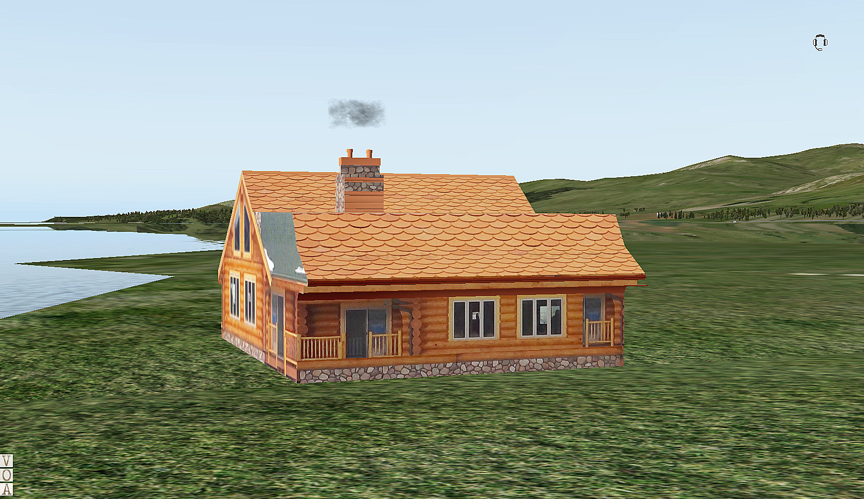 Deluxe Log Cabin - Objects - X-Plane.Org Forum