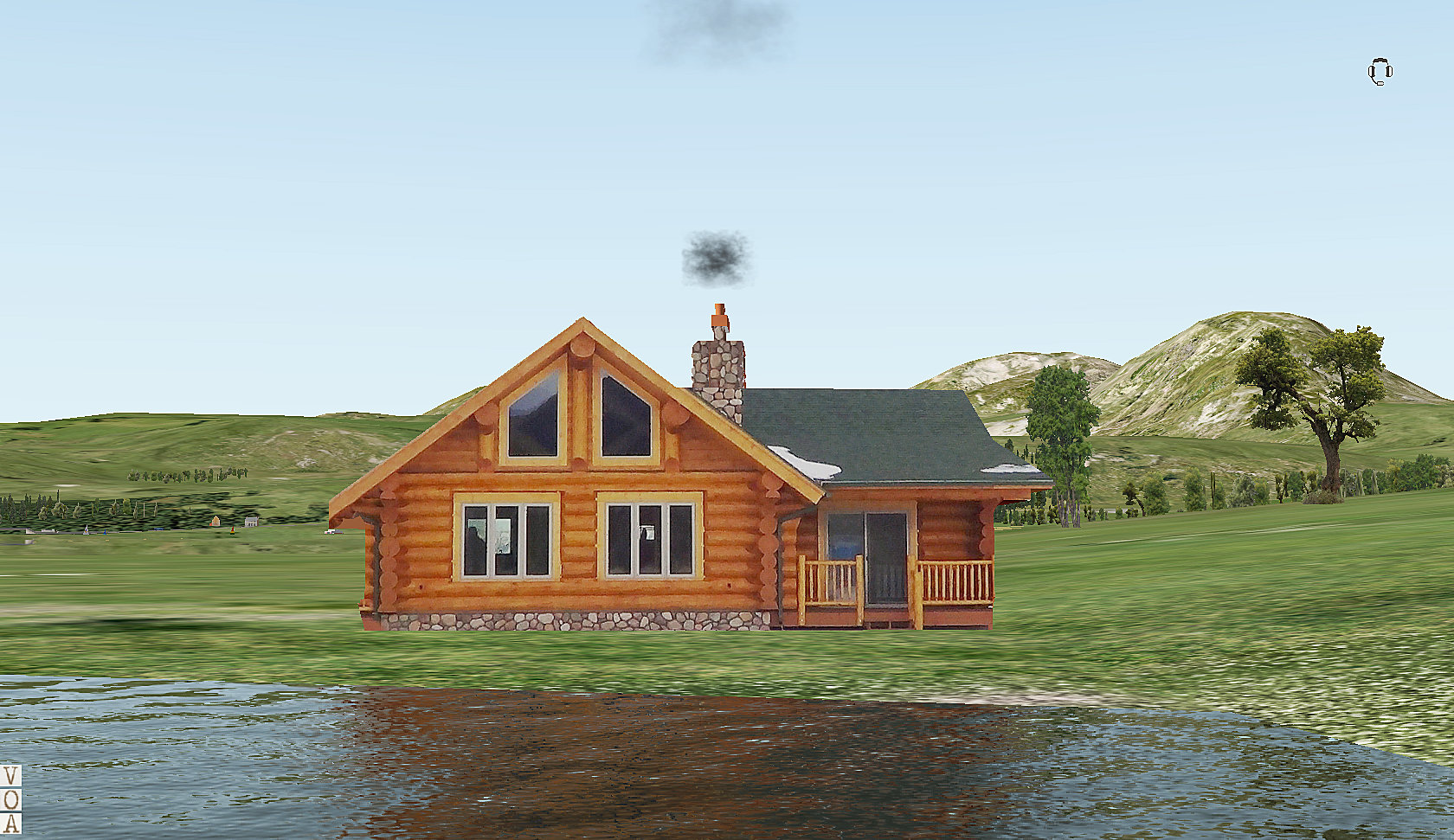 Deluxe Log Cabin - Objects - X-Plane.Org Forum