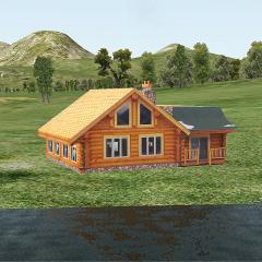 Deluxe Log Cabin - Objects - X-Plane.Org Forum