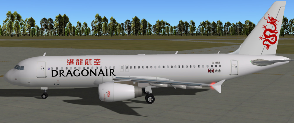 Dragonair A320 Livery - Aircraft Skins - Liveries - X-Plane.Org Forum