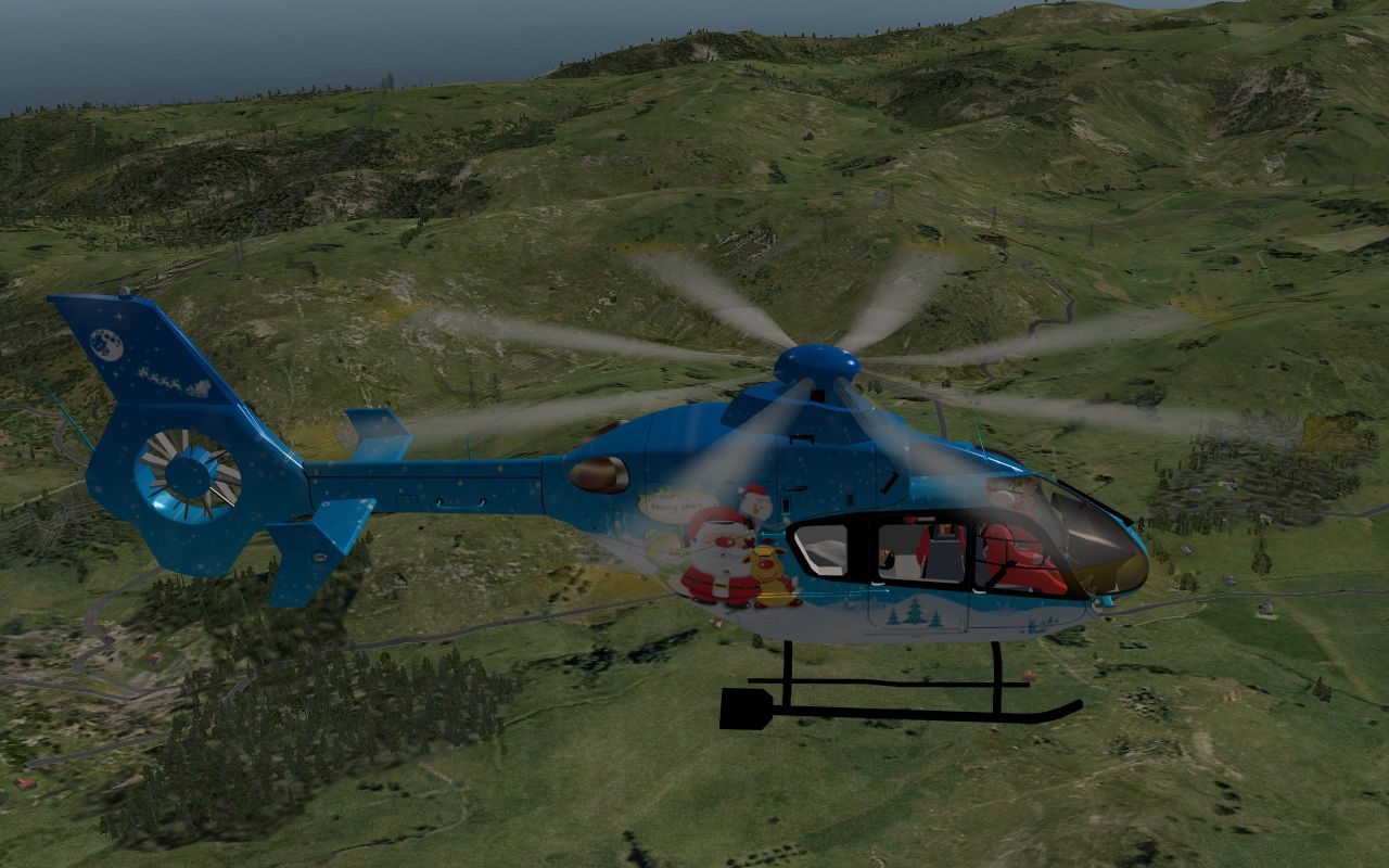 EC 135 Xmas - Aircraft Skins - Liveries - X-Plane.Org Forum
