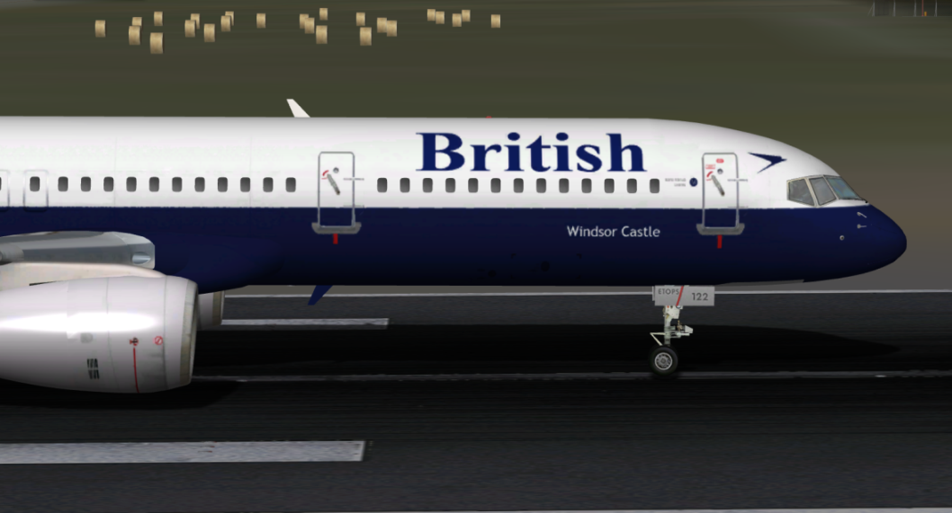 Boeing 757-200 RR British Airways 'Windsor Castle' Retro Livery ...