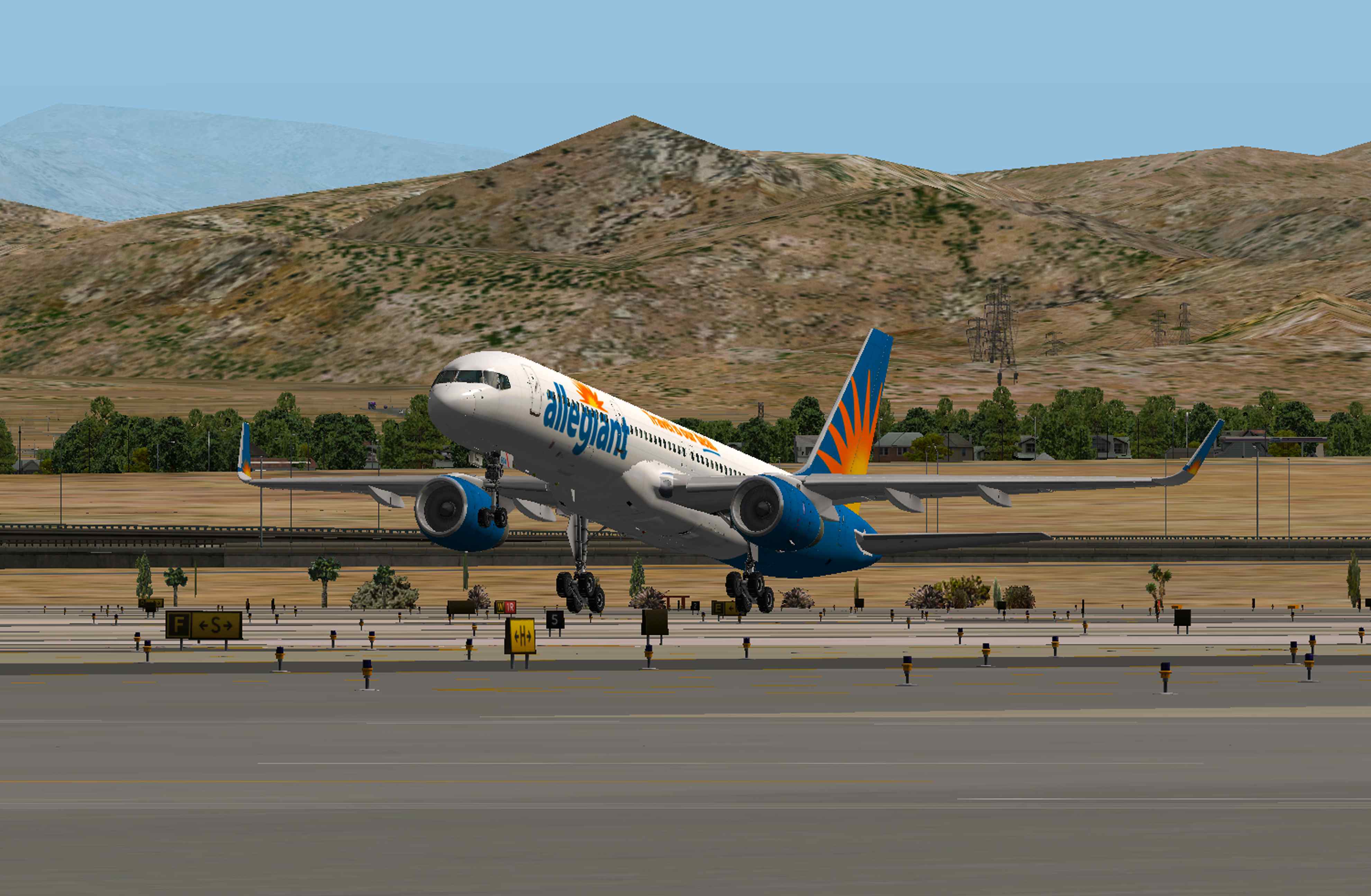 Allegiant Air 757-200 (Flight Factor) - Aircraft Skins - Liveries - X ...