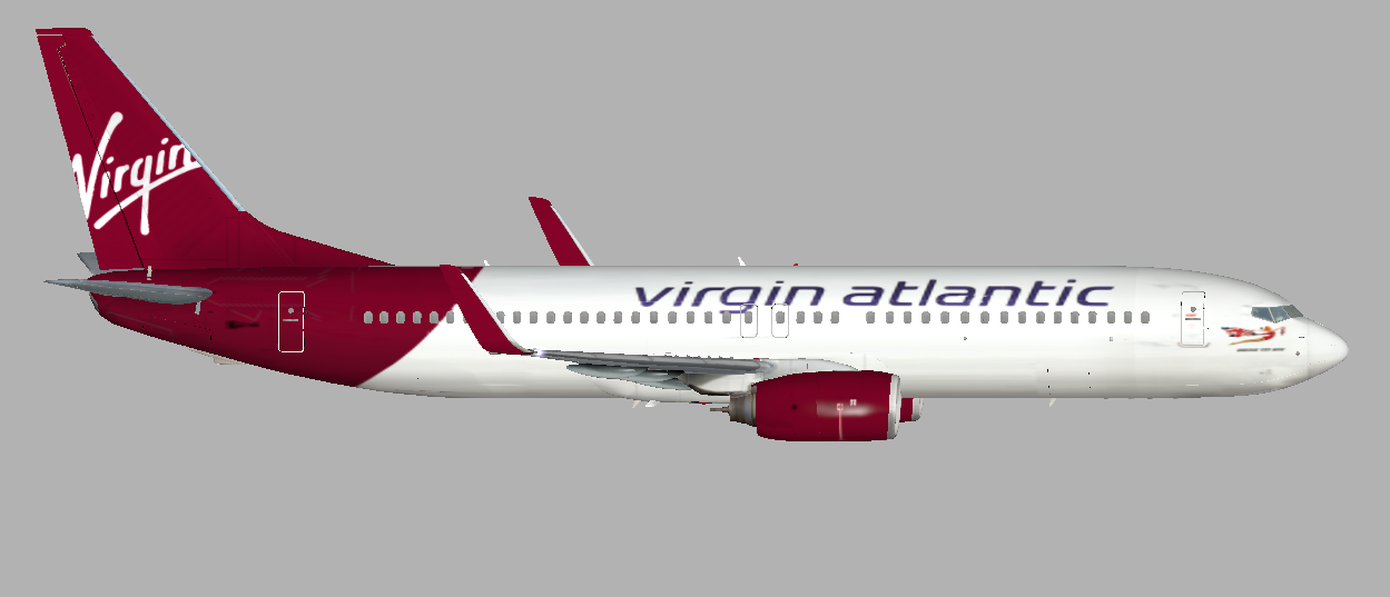 Fictional Virgin Atlantic Livery for EADT x737 - Aircraft Skins ...