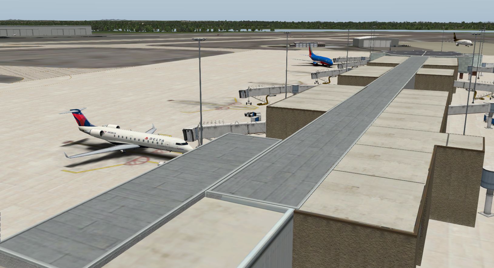 KLIT Bill and Hillary Clinton National Airport/Adams Field - Scenery ...