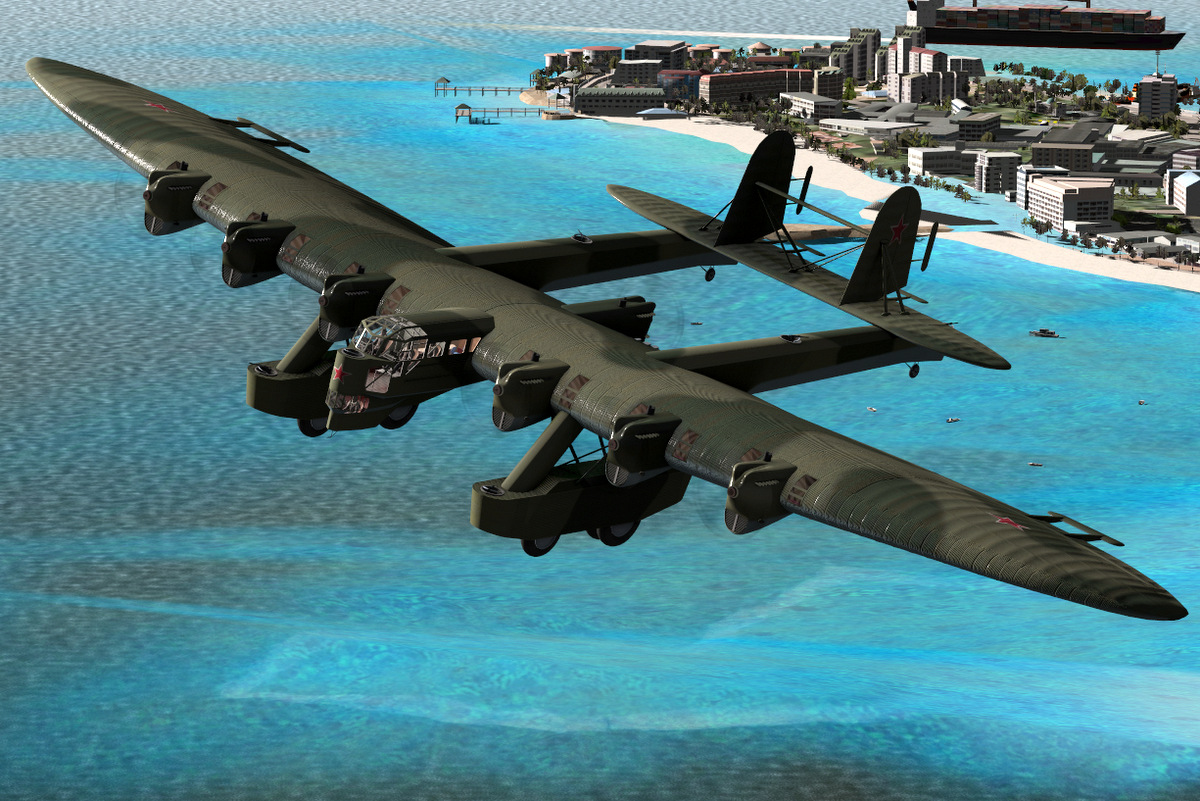 Kalinin K-7 by Ddenn - Civilian Fixed-Wing Aircraft before 1946 - X ...