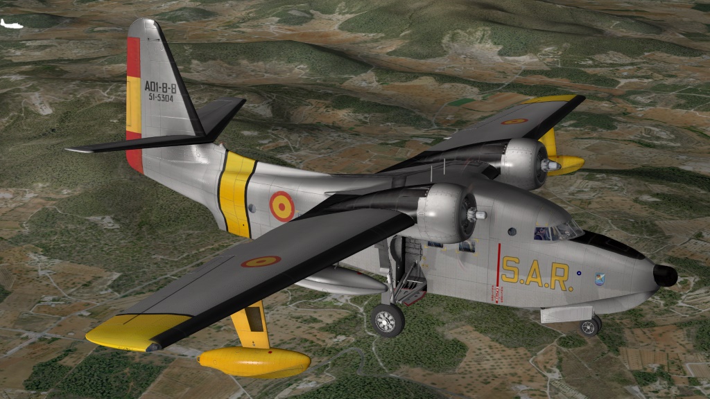 Spanish SAR livery Grumman Albatross - Aircraft Skins - Liveries - X ...