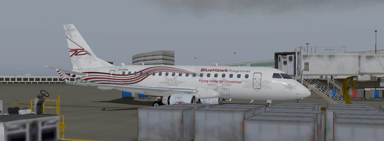 BlueHawk VA Christmas Special Livery for Emb 170 - Aircraft Skins ...