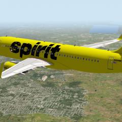 JARDesign a320neo Spirit - Bare Fare N534NK - Aircraft Skins - Liveries ...