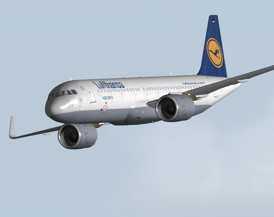 A320 Neo lufthansa paint - Aircraft Skins - Liveries - X-Plane.Org Forum