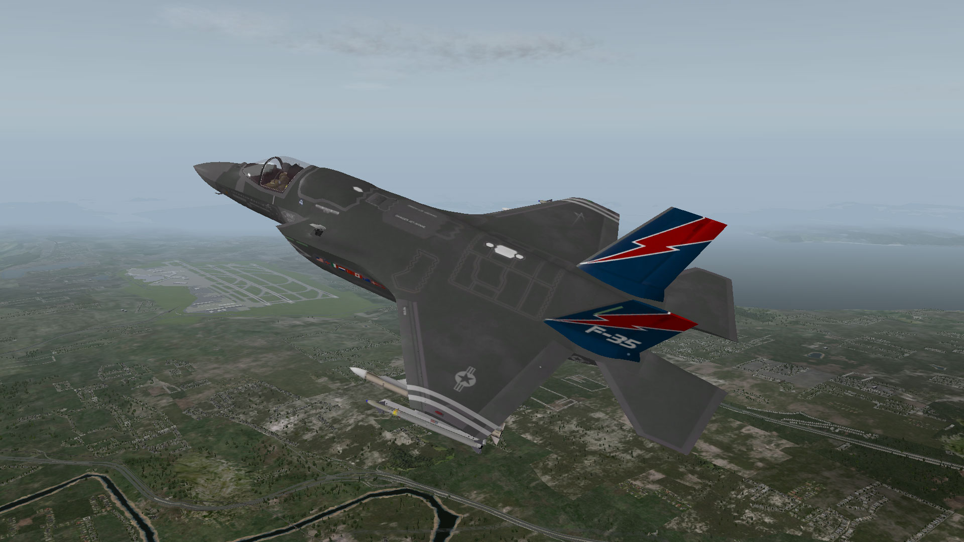 AF-01 livery for F-35B by AOA Simulations - Aircraft Skins - Liveries ...