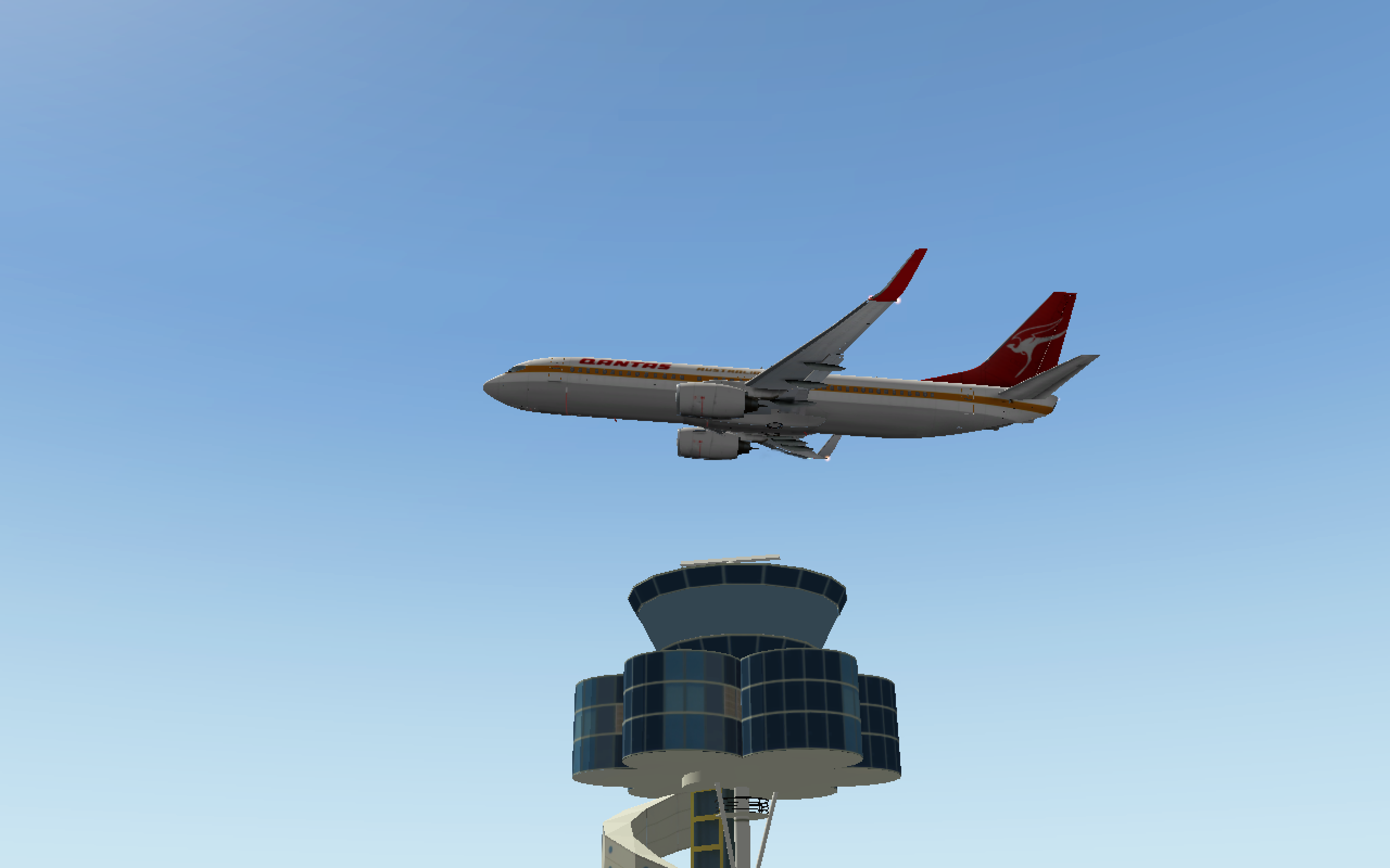 Qantas 'Retro Roo' x737 Livery - Aircraft Skins - Liveries - X-Plane ...
