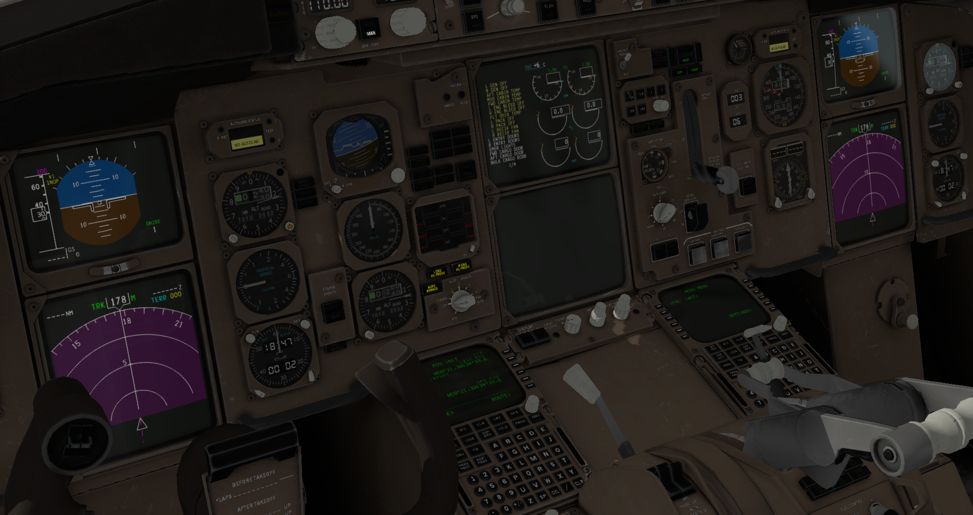 Purple Terrain Radar - Boeing 767 Professional - X-Plane.Org Forum
