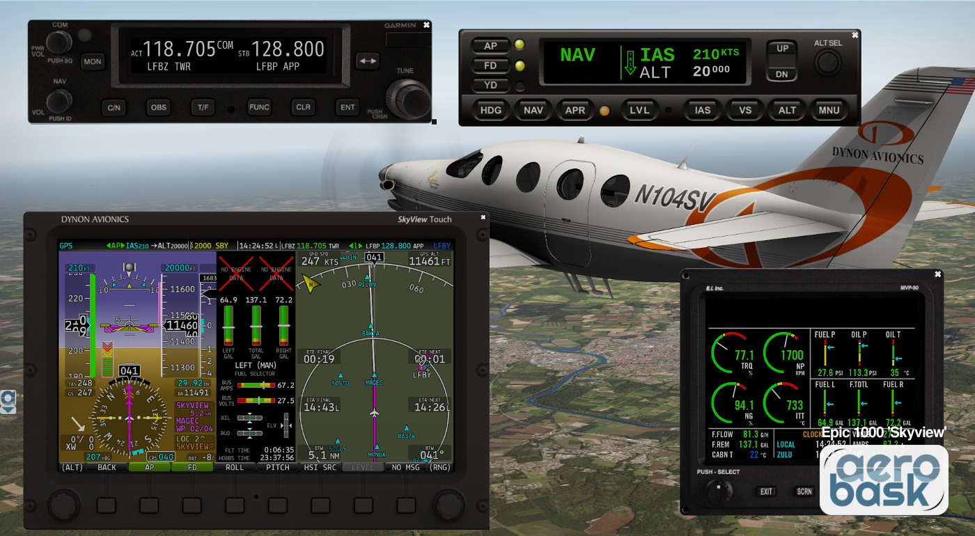 Epic E1000 Skyview released - News from Commercial Designers - X-Plane ...