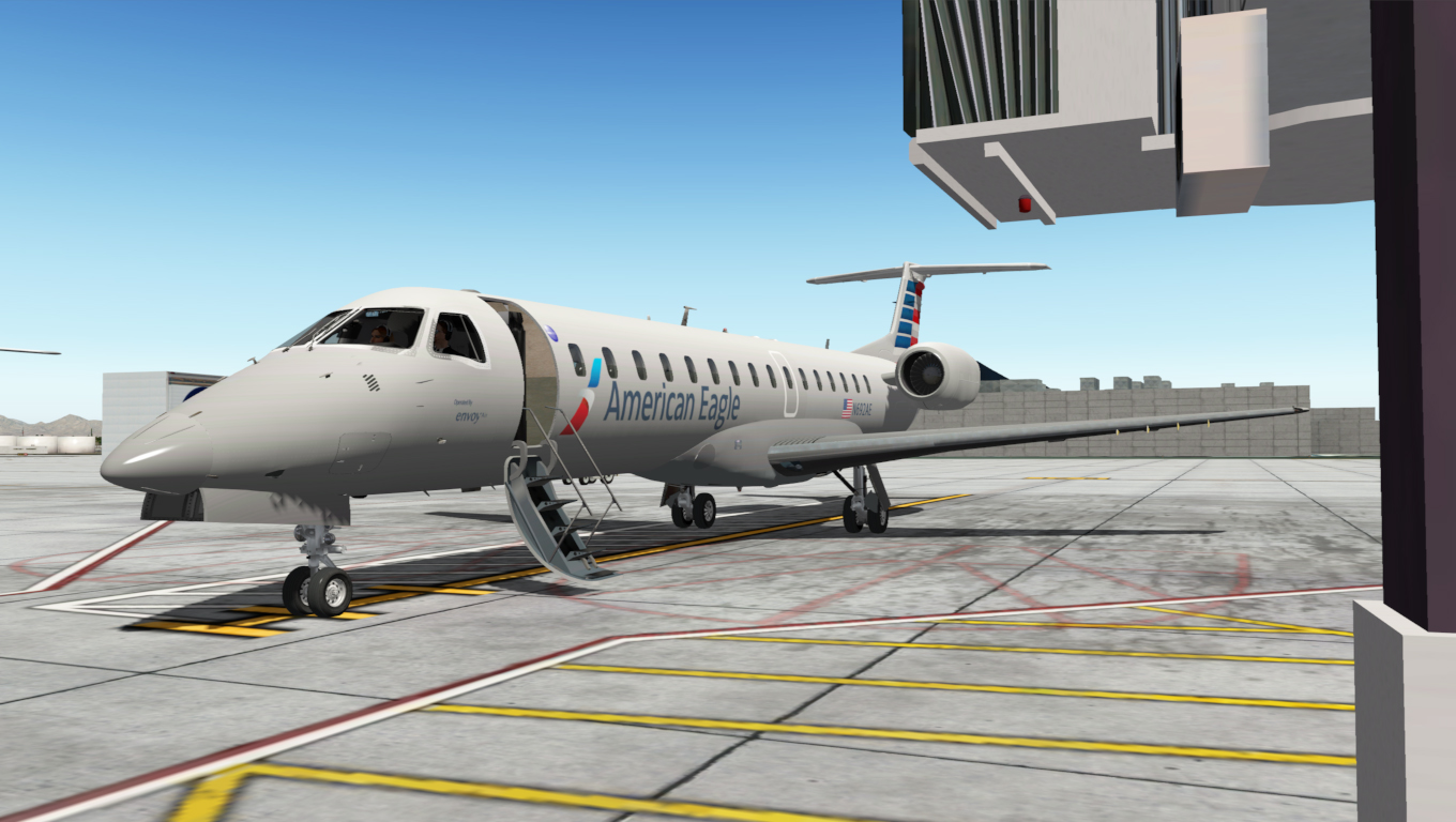 American Eagle (2012 livery) - ERJ-140 - Aircraft Skins - Liveries - X ...