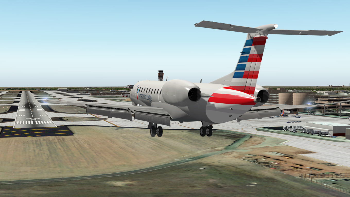 American Eagle (2012 livery) - ERJ-140 - Aircraft Skins - Liveries - X ...