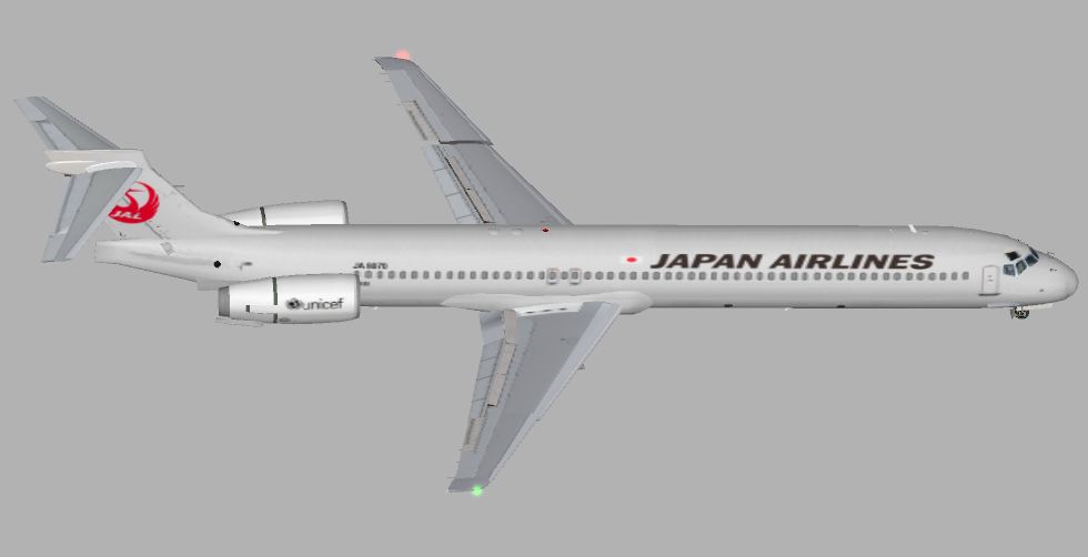 JAL MD90 paint - Aircraft Skins - Liveries - X-Plane.Org Forum