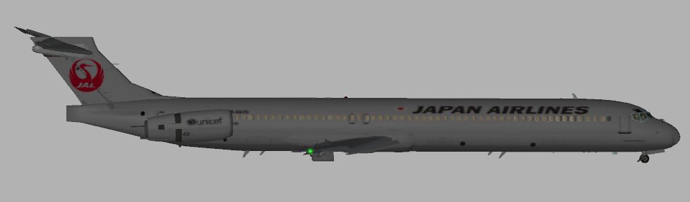JAL MD90 paint - Aircraft Skins - Liveries - X-Plane.Org Forum