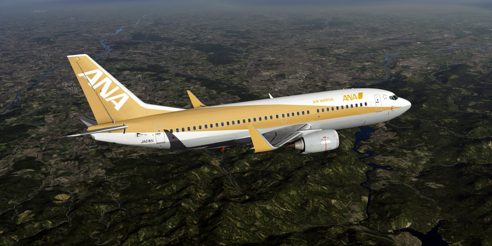 ANA_Gold.zip - Aircraft Skins - Liveries - X-Plane.Org Forum