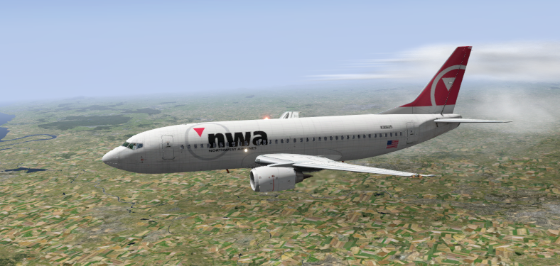 Northwest Airlines IGEX 737-300 - Aircraft Skins - Liveries - X-Plane ...