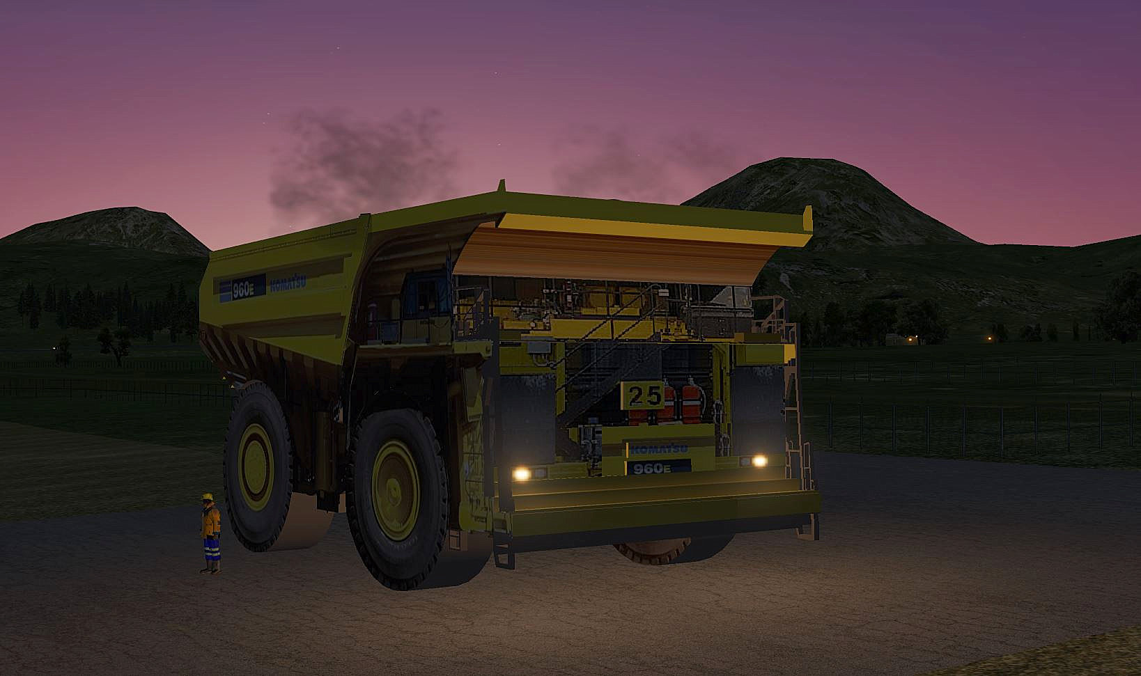 Komatsu 960 E Tipper Truck (Static) - Objects - X-Plane.Org Forum