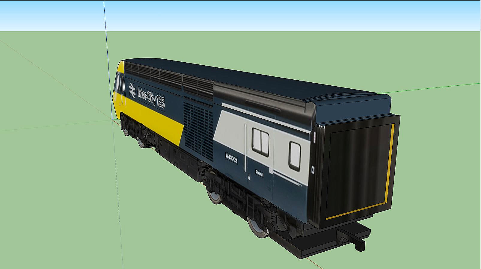 Intercity 125 (Static) - Objects - X-Plane.Org Forum