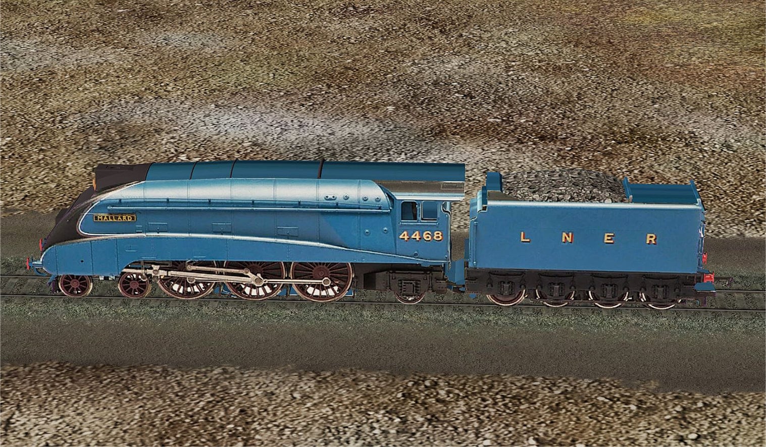 Mallard Class A4 Steam Locomotive (Static) - Objects - X-Plane.Org Forum
