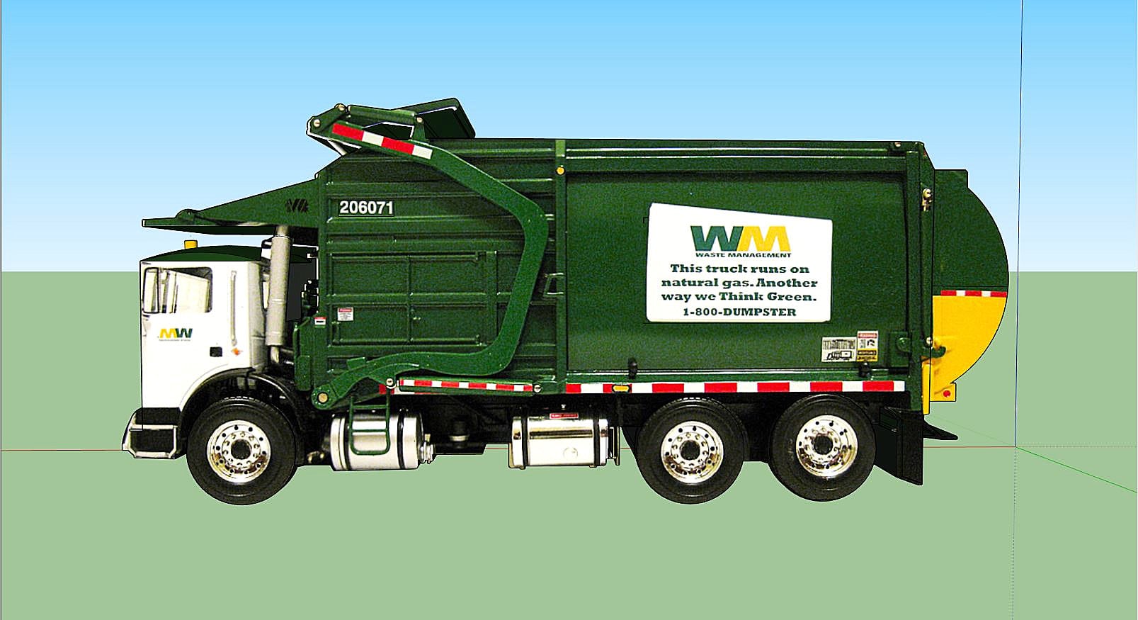 Refuse Truck (Static) - Objects - X-Plane.Org Forum