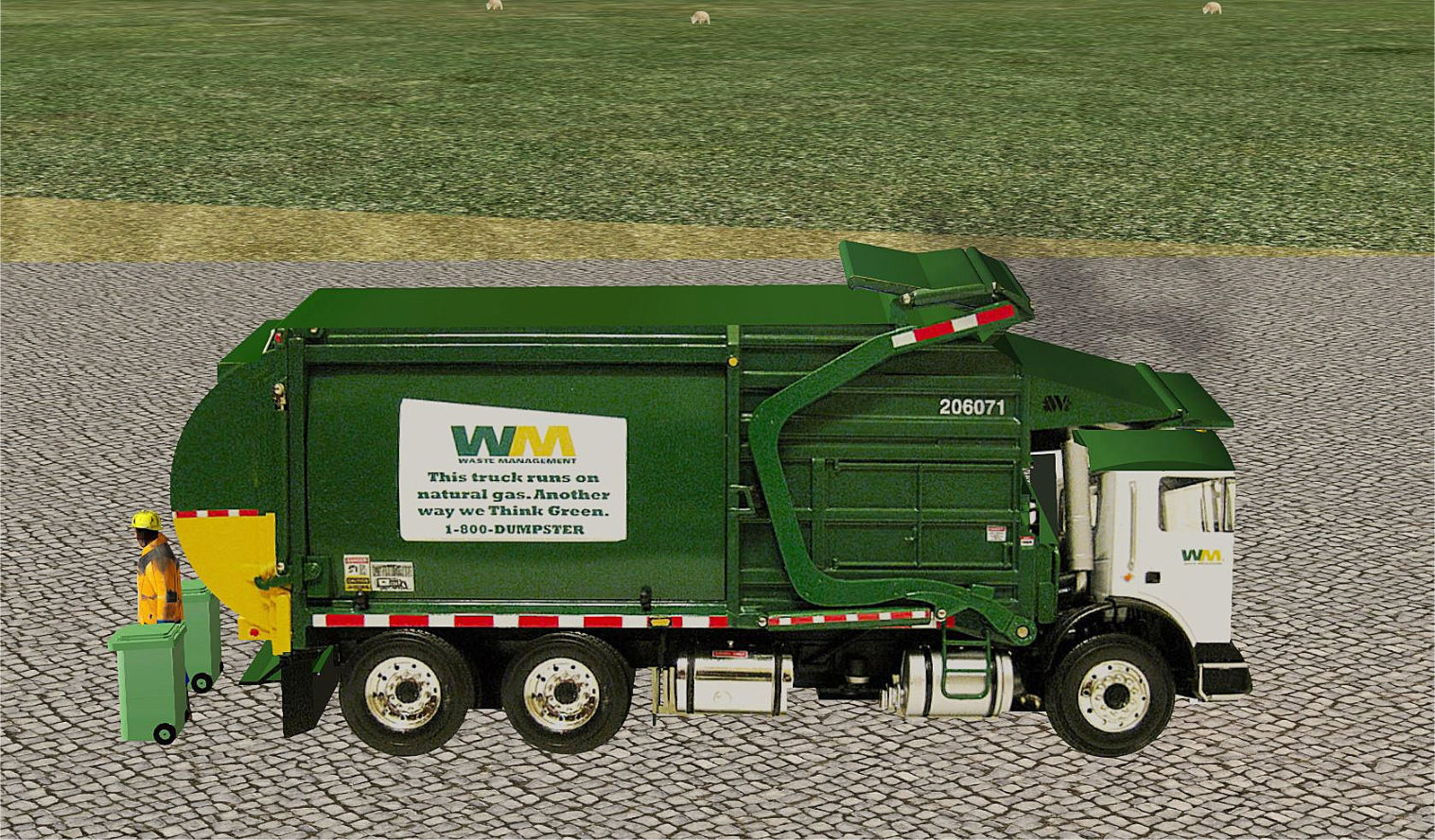 Refuse Truck (Static) - Objects - X-Plane.Org Forum
