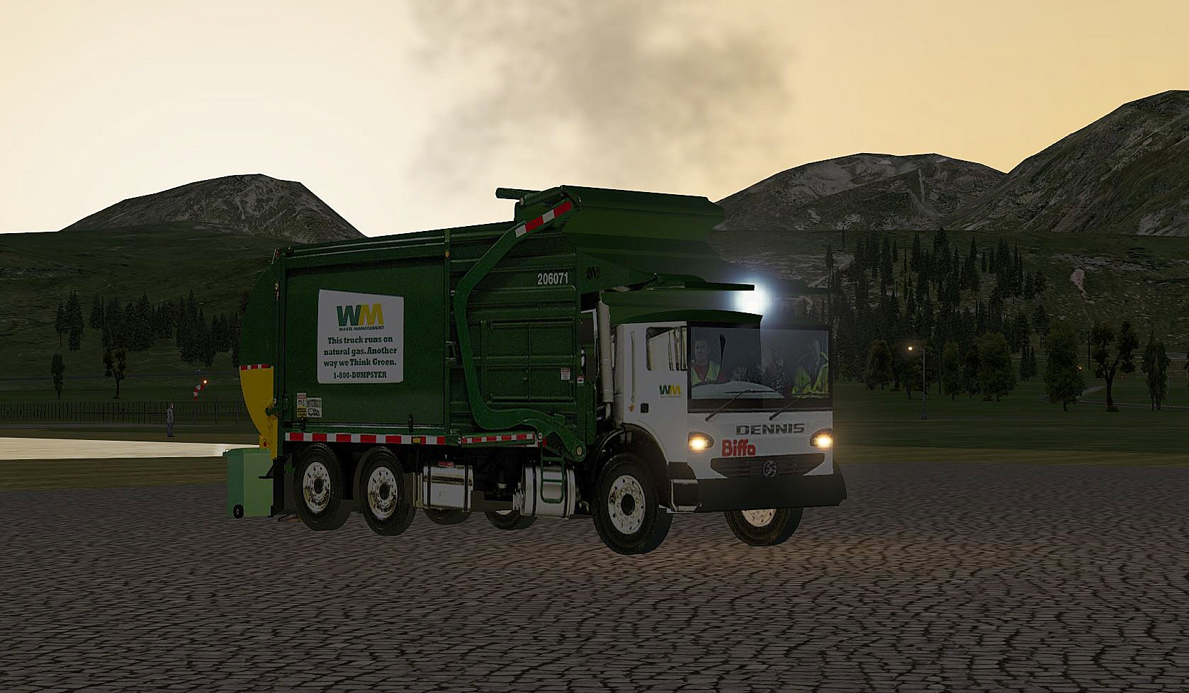 Refuse Truck (Static) - Objects - X-Plane.Org Forum
