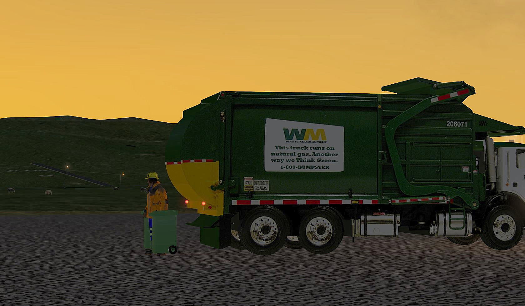 Refuse Truck (Static) - Objects - X-Plane.Org Forum