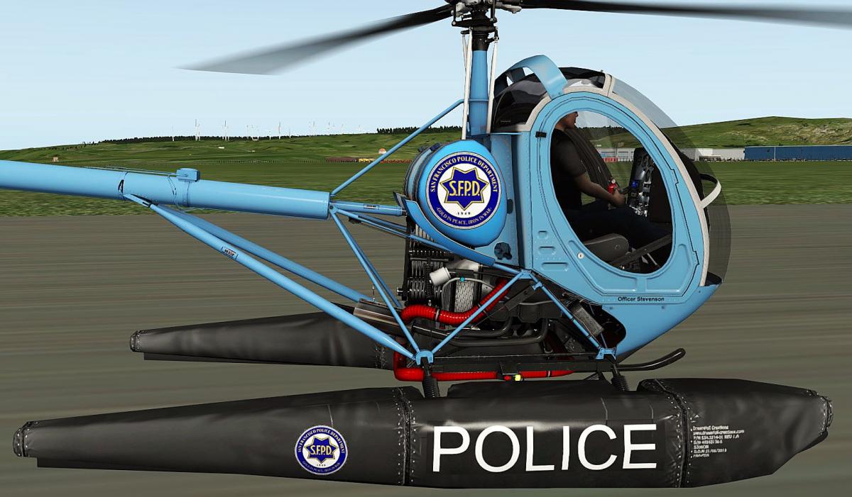 San Francisco Police Department (Fictional) - Aircraft Skins - Liveries ...