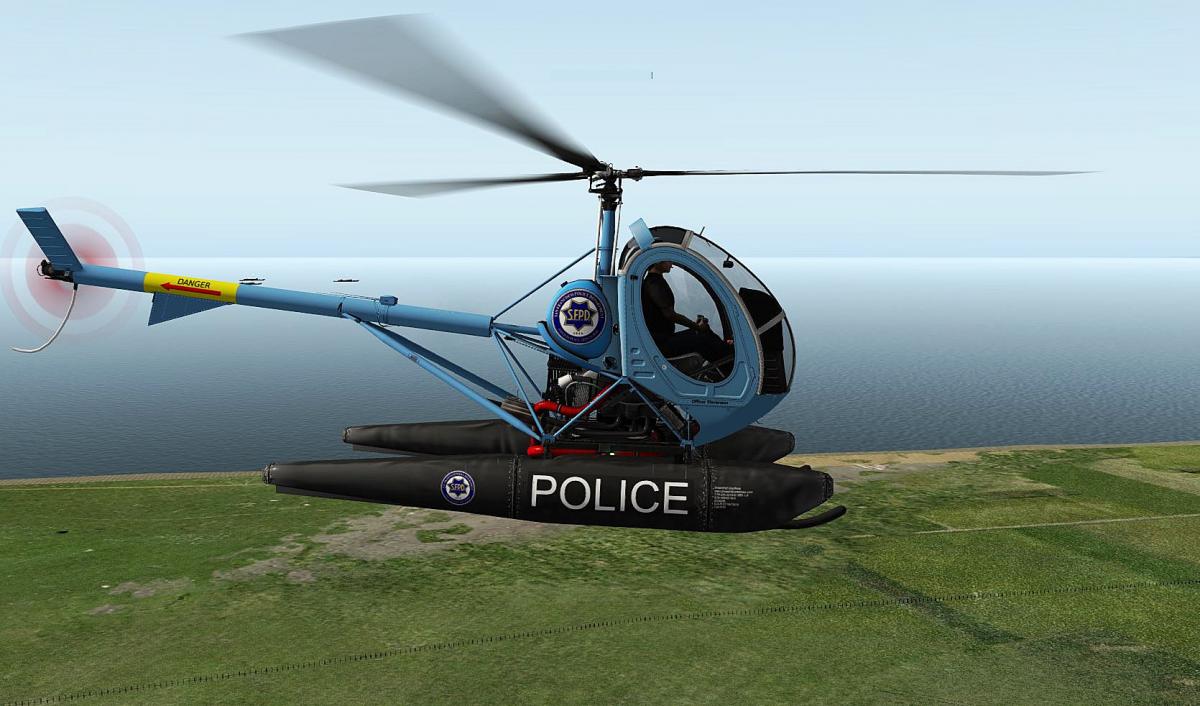 San Francisco Police Department (Fictional) - Aircraft Skins - Liveries ...