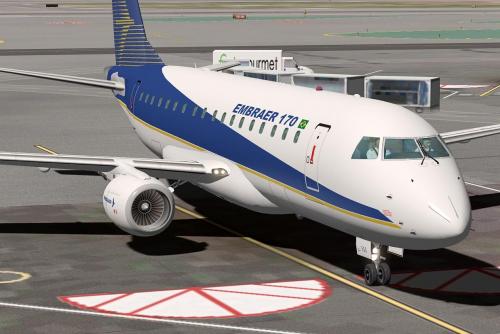 Embraer E-170 E-Jet by SSG - Civilian Fixed-Wing Heavy Metal 1946 and ...