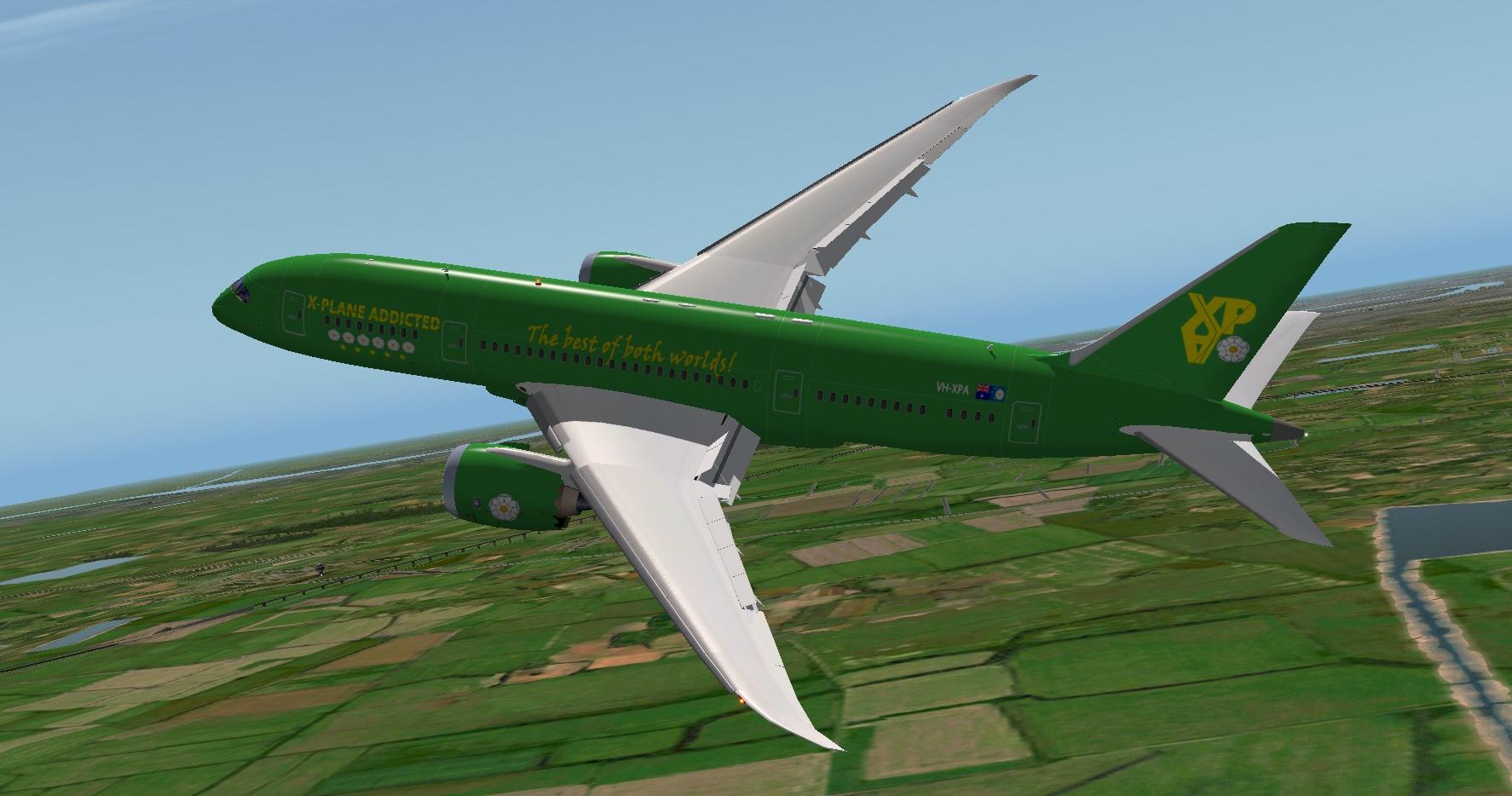 X-Plane Addicted B787 Dreamliner Livery - Aircraft Skins - Liveries - X ...