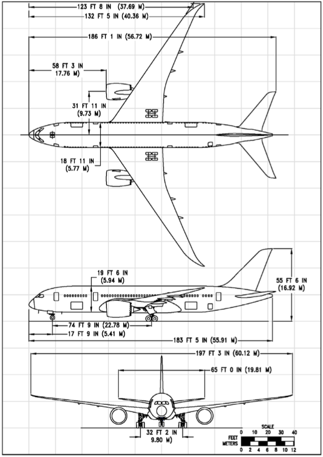 Need help with top/side/front view of aircraft and plane maker fuselage ...