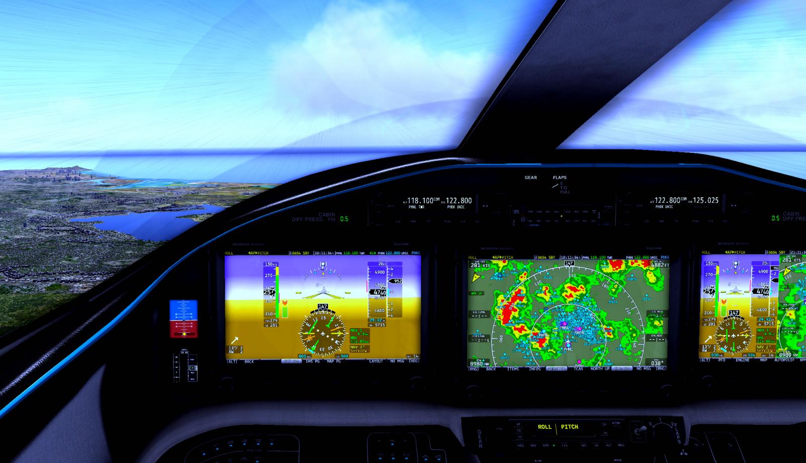 Epic E-1000 Skyview Weather Radar - General X-Plane Discussion - X ...