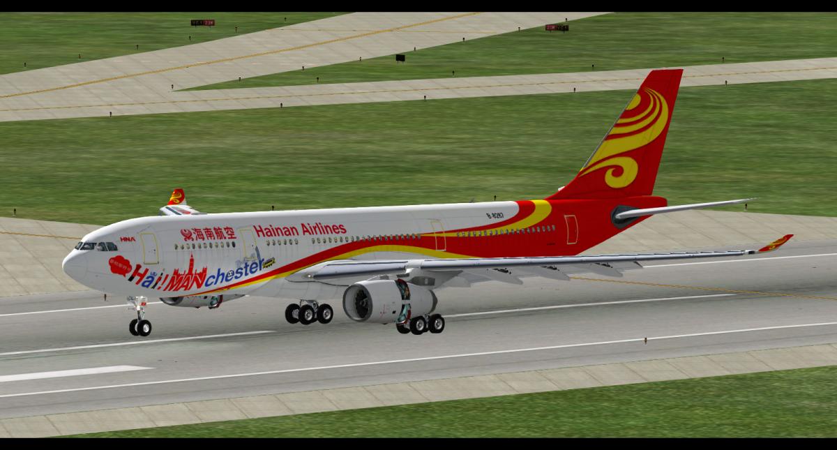 Jardesign A330 - Hainan Airlines (Hi Manchester! Special livery) B-8287 ...