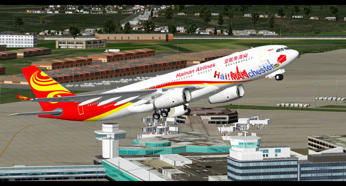 Jardesign A330 - Hainan Airlines (Hi Manchester! Special livery) B-8287 ...