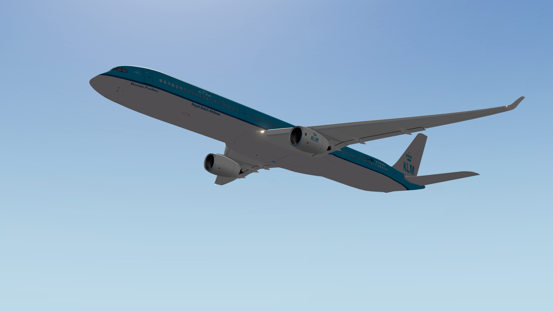 A350-1000 (900) skin KLM - Aircraft Skins - Liveries - X-Plane.Org Forum